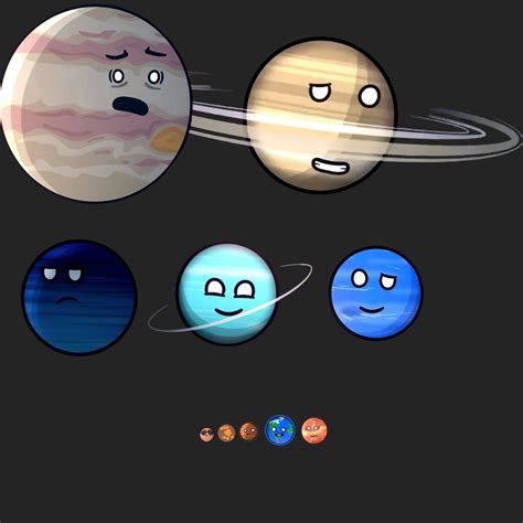 An Accurate Size Portrayal Of The 10 Solar System Planets In Solarballs