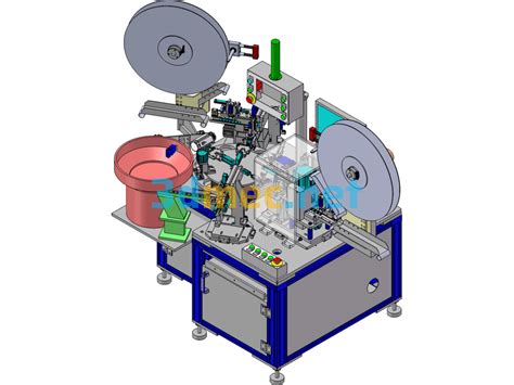 Hardware Automatic Assembly Machine 3d Model Solidworks