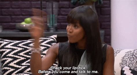 Naomi Campbell Check Your Lipstick Before You Come And Talk To Me 