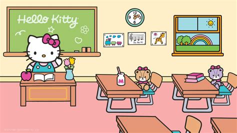 Hello Kitty Teacher Clipart