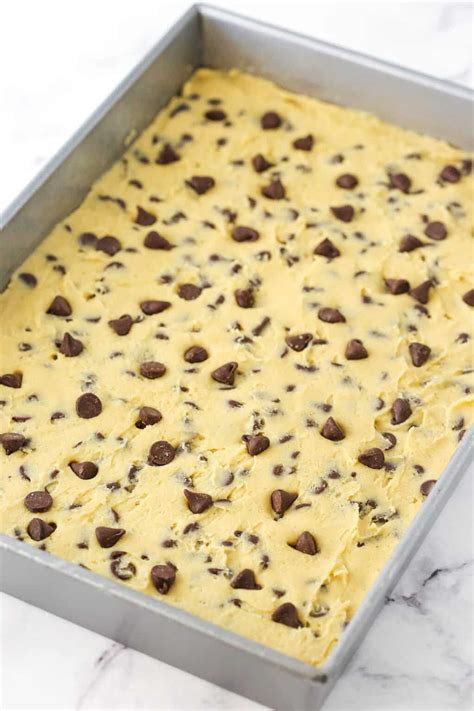 Sheet Pan Chocolate Chip Cookie Cake Life Love And Sugar