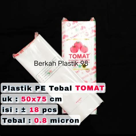 Jual Plastik Pe Kantong Plastik Pe Uk 50x75x08 Plastik Pe Tebal