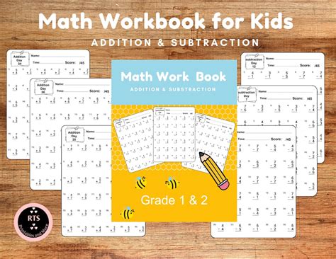 addition and subtraction math workbook grade 1 2 homeschool grade 1 2