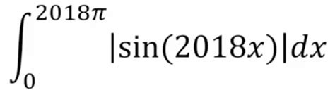 [contest Math Integrals] I Found This Integral Online I Am Completely