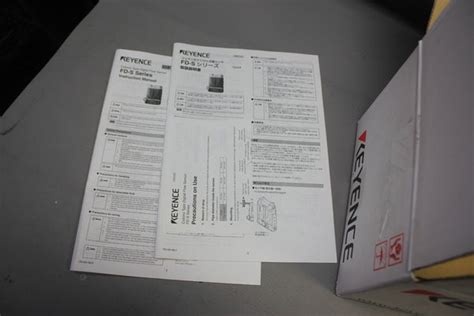 New Keyence Coriolis Flow Sensor Fd Ss02a Palm Industrial
