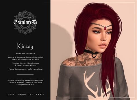 Second Life Marketplace Escalated Kinzey Demo