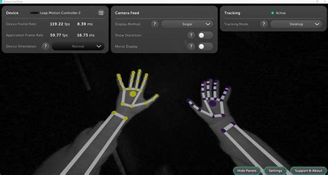 I Can See The Camera Image But The Hand Is Not Being Tracked Ultraleap Support