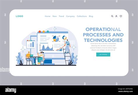Operational Processes And Technologies Web Or Landing Page Integration Of Analytics And