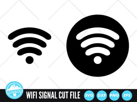 WiFi Signal SVG Wi Fi SVG Graphic By Lddigital Creative Fabrica