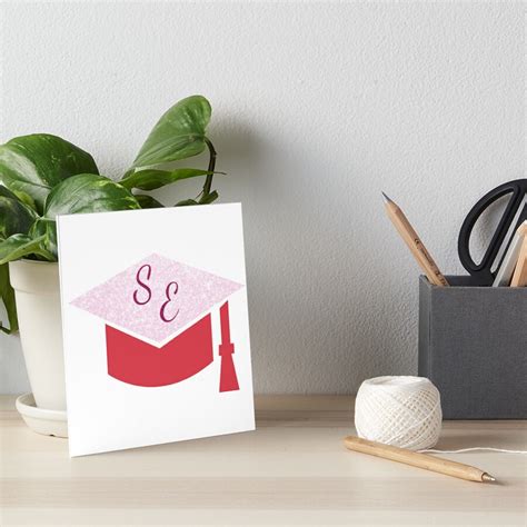 Sharpay Evans Graduation Cap High School Musical Art Board Print By Chloecreates Redbubble