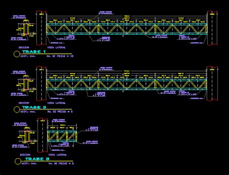 Metallic Structures Dwg Detail For Autocad • Designs Cad