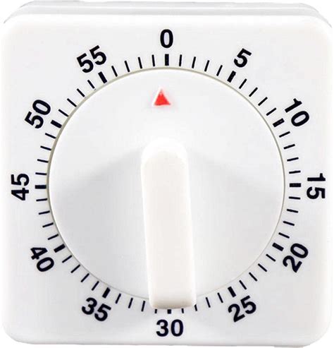Umifica Time Timer 60 Minute Silent Square Time Timer With Alarm