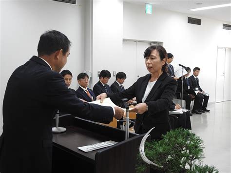 令和元年度 管内永年勤続者感謝状贈呈式 八千代市教育委員会