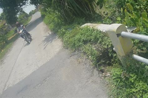 Miris Kondisi Pengaman Sayap Jembatan Di Jombang Ini Dibiarkan Rusak Radar Jombang