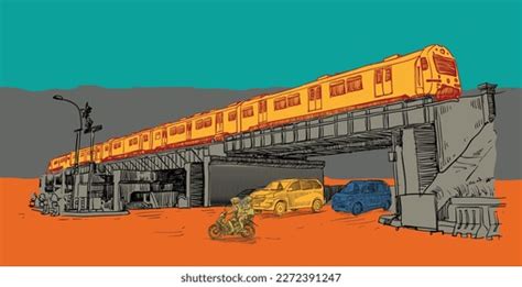 Hand Drawn Traditional Culture Java Vector Stock Vector Royalty Free