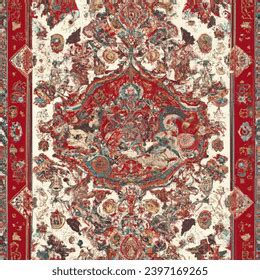 Detailed Russian Wall Rug Design Lavish Ai Generated Image 2397169265