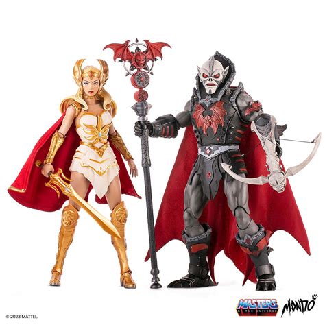 She Ra 16 Scale Figure Hordak 16 Scale Figure Bundle Mondo