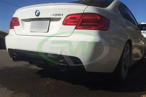 Bmw E92 Performance Style Rear Diffuser In Stock At Rw Carbon Rw