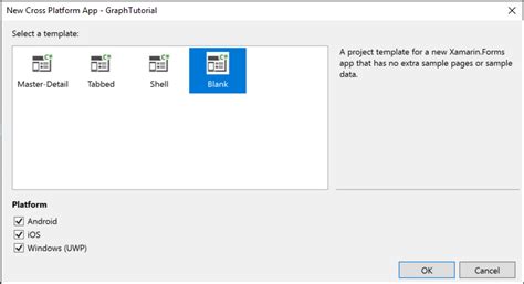 Creación De Aplicaciones De Xamarin Con Microsoft Graph Microsoft