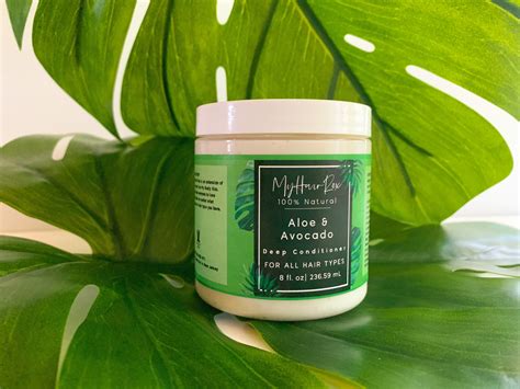 Aloe And Avocado Deep Conditioner Etsy