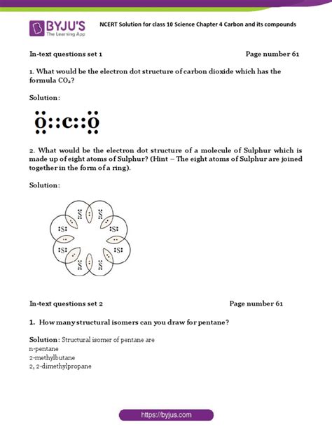 Ncert Soln Cbse Class 10 Sci Ch 4 Pdf