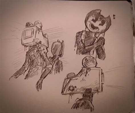 Batim Doodles By Mogry331 On Deviantart Bendy And The Ink Machine