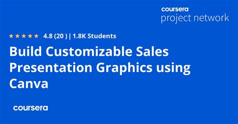 Build Customizable Sales Presentation Graphics Using Canva Coursya