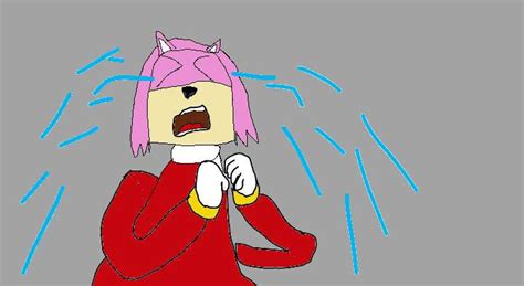 Amy Rose Crying Scene By Maxridightonekazakh On Deviantart