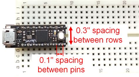 Uchip Arduino Zero Compatible In A Narrow Dip Package