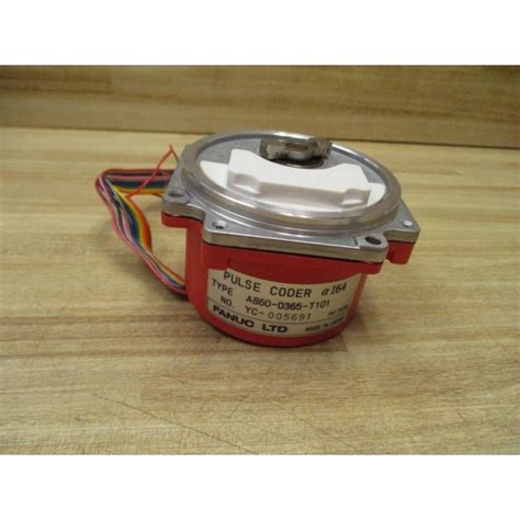 Fanuc A860 0365 T101 Pulsecoder AI64 12 Wire Lead Used Mara Industrial
