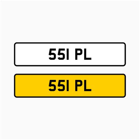 Private Registrations Bespoke Plates
