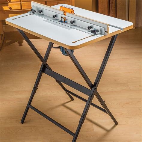 Complete Basic Router Table Kit With Accessory Kit Rockler Woodworking And Hardware Router