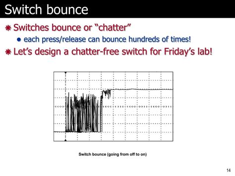 Ppt Comp541 More On Verilog Debouncing Switches Powerpoint