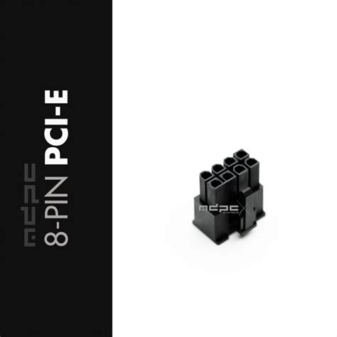 8 Pin Pci E Connector Black Pchm Shop Dein Ansprechpartner Für Ho