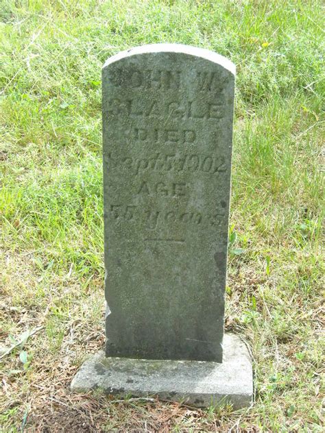 John Wesley Slagle 1847 1902 Find A Grave Memorial