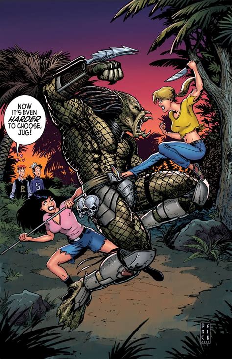 The Women Of Archie Vs The Predator Predator Predators Thepredator