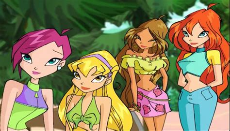 Flora Bloom Stella And Tecna Winx Club Winx Club Club Classic
