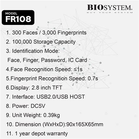FR108 Biosystem