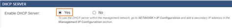 How To Configure The DHCP Server Barracuda Campus
