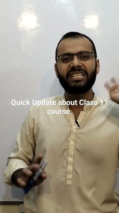 Class 11 Course Update Youtube