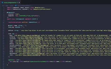 Componentizando ícones de SVG s no Angular