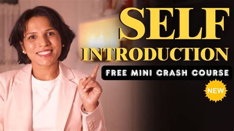 Self Introduction In A Job Interview For Freshers And Experienced