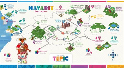 Free Tourist Map Of Tepic Your Ultimate Travel Guide