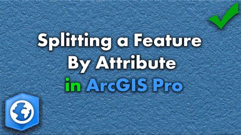 How To Break A Feature Up By Attributes Or A Field In Arcgis Pro Arcgis Pro Youtube