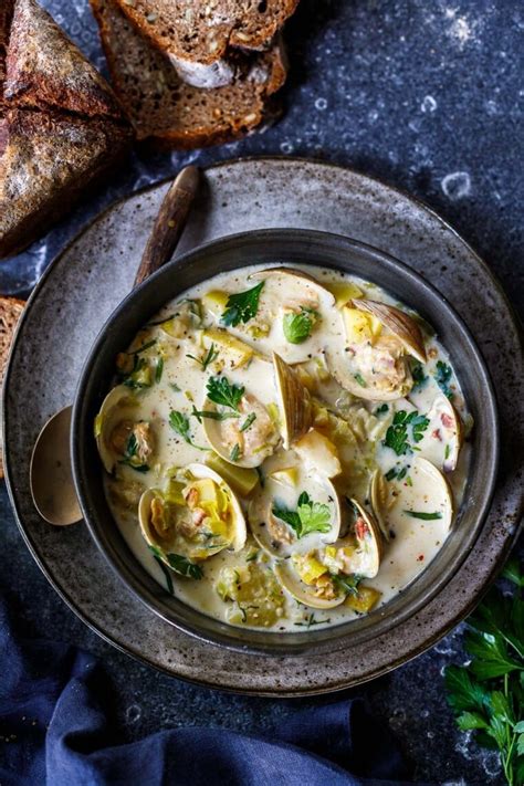 Fresh Clam Chowder Recipe Feasting At Home