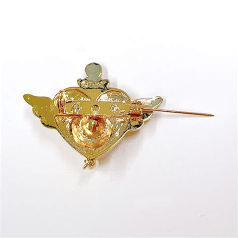 Sailor Moon Crisis Moon Compact Brooch Japan Trend Shop