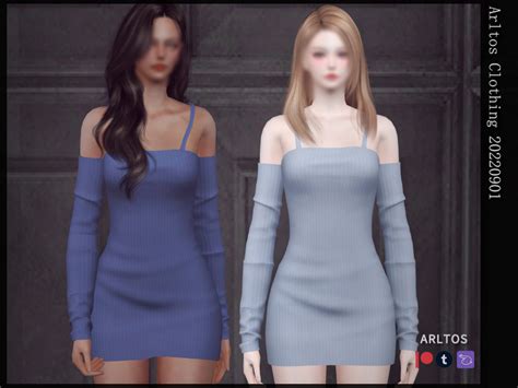The Sims Resource Suspender Dress