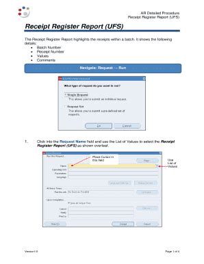 Fillable Online AR Detailed Procedure Fax Email Print PdfFiller