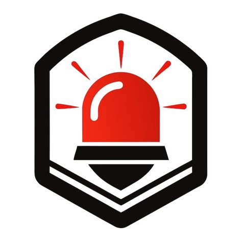 Alarm Emergency Logo Design Vector Art And Illustration Premium Ai Generated Vector