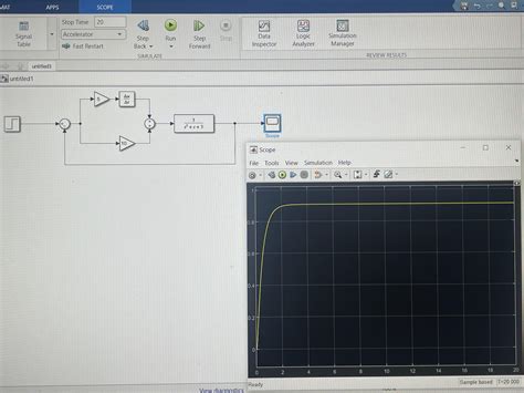 overshoot not present in simulink but present in matlab r matlab